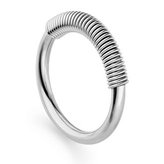 Liebeskind Liebeskind Berlin Ring - Edelstahl Twist - Gr. 52 - in Silber - f&uuml;r Damen