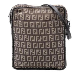 Fendi Pre-owned Canvas Crossbody Bag - - Pre-owned - Damen - Braun - ONE SIZE