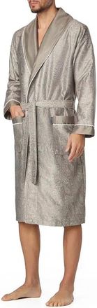Morgenstern Herren Badem&auml;ntel/-t&uuml;cher beige Gemustert