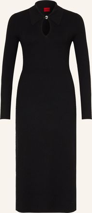 HUGO BOSS Hugo Strickkleid Sdropy schwarz
