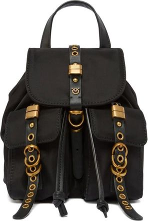Pinko Pinko, Femme, Sacs, Noir, Taille: ONE Size Backpack
