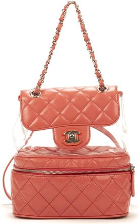 Chanel Crossbody Bags - Ltd. Ed. PVC Aquarium Backpack - Gr. unisize - in Rosa - für Damen