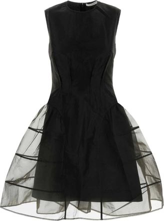 Cecilie Bahnsen Femme, Robes, Noir, Taille: 36 FR Organza Mini Dress
