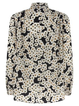 Valentino Garavani Womens Bicolor Silk Blouse