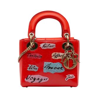 Dior Sac Mini My ABCDior Pre-owned - Femme - Pre-owned - Rouge - Taille: ONE Size