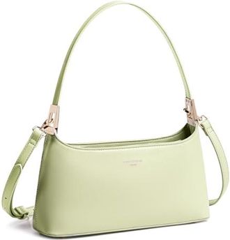 David Jones Sac Porté Epaule Femme - Sac à Main Porté Sous Epaule Bras - Sac Bandoulière Similicuir PU Rigide - Sac de Ville Mode Tendance Elegant pour Téléphone 