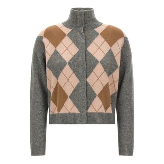 Max Mara Pacche Cardigan - - Knitwear - Damen - Grau - XS