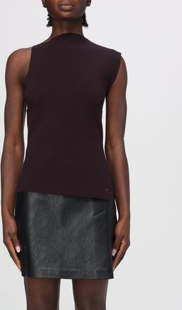 Courr&egrave;ges Top COURR&Egrave;GES Damen Farbe Burgunderrot