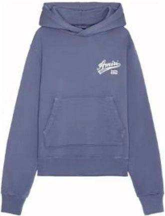 Amiri Homme, Sweatshirts et sweats &agrave; capuche, Bleu, Taille: L 22 Sweat &agrave; capuche