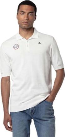 Kappa Polo Serge Robe Di 24H Le Mans 2024 pour Homme - Blanc - Taille S