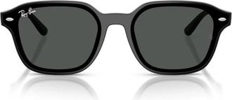 Ray-Ban unisex, Accessoires, Noir, Taille: 65 MM Lunettes de soleil carr&eacute;es