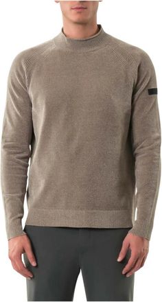 Roberto Ricci Design Rrd, Homme, Pulls, Brun, Taille: XL Velvet Turtleneck Knit