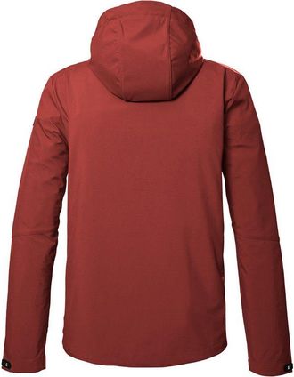 Killtec Softshelljacke KOS 259 MN SFTSHLL JCKT Wasserabweisende Softshelljacke mit verstellbarer Kapuze