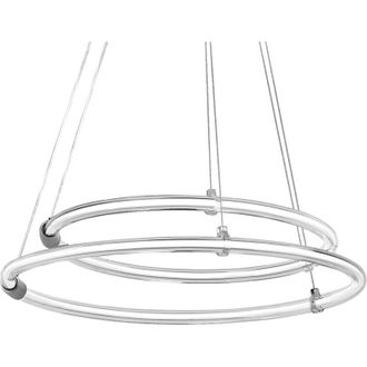 Ledvance Ledvance - Decor Aura, Lampe suspendue 2 flammes en polycarbonate ondul&eacute; avec led et design filament, 21W, 2400 lm, 3000 k, 830 blanc chaud