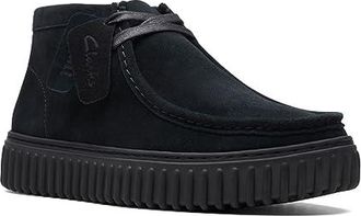 Clarks Bottes montantes Torhill pour homme, Daim noir, 41 EU