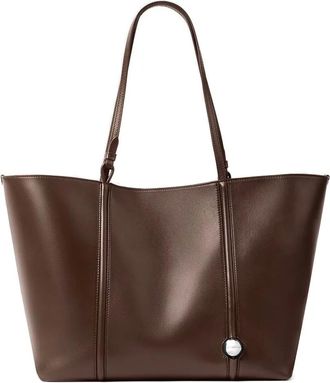Jacquemus sac cabas en cuir - Marron
