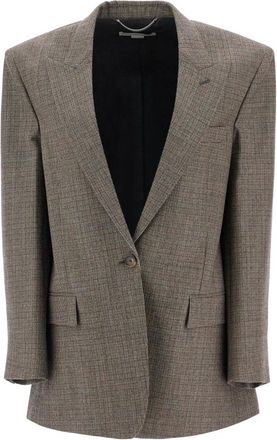 Stella McCartney Femme, Vestes, Gris, Taille: 36 FR Oversized Blazer