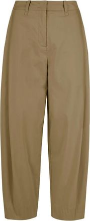 Bomboogie Femme, Pantalons, Beige, Taille: 42 FR High Waisted Balloon Fit Pants