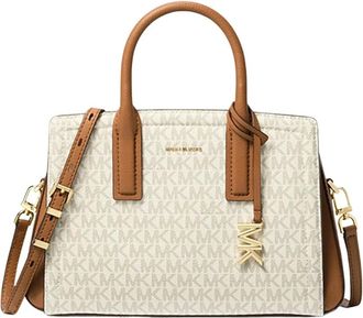 Michael Kors Femme, Sacs, Blanc, Taille: ONE Size Laila Satchel