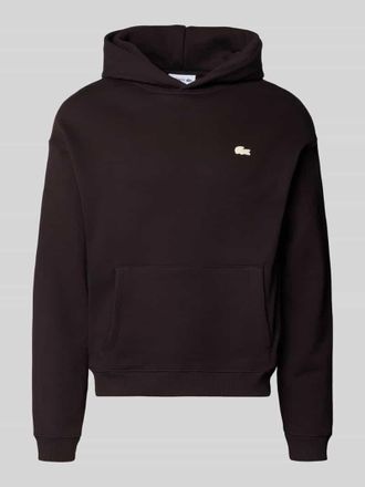 Lacoste Regular Fit Hoodie aus reiner Baumwolle