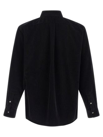 Fendi Corduroy Button-Down Shirt - Black