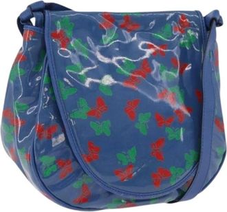 Bottega Veneta Sac bandouli&egrave;re Pre-owned - Femme - Pre-owned - Bleu - Taille: ONE Size