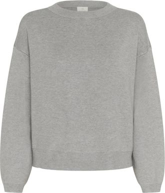 Kaffe Femme, Pulls, Gris, Taille: 44 FR Maille ras du cou