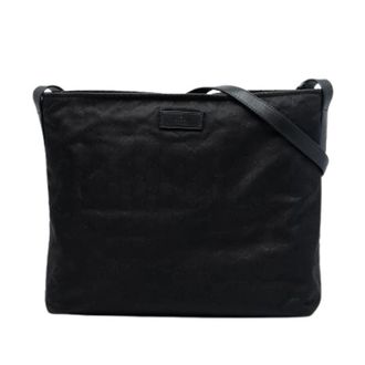 Gucci Pre-owned Nylon Crossbody Bag - - Pre-owned - Damen - Schwarzk - ONE SIZE