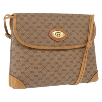 Gucci Sac bandouli&egrave;re en plastique Pre-owned - Femme - Pre-owned - Beige - Taille: ONE Size