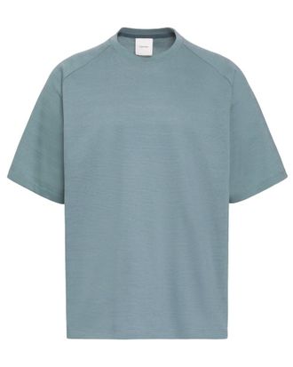 Calvin Klein T-Shirt aus einem leichten Baumwollstrick, Easy Fit in