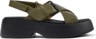 Camper Sandaletten mit Absatz - Sandalen Tasha - Gr. 35 (EU) - in Gr&uuml;n - f&uuml;r Damen