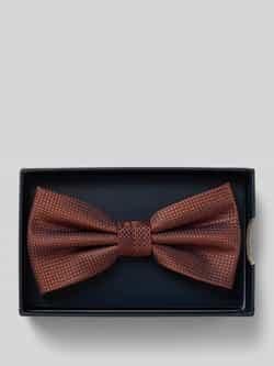 Willen Krawattenfabrik Fliege aus reiner Seide mit verstellbarer Kragenweite