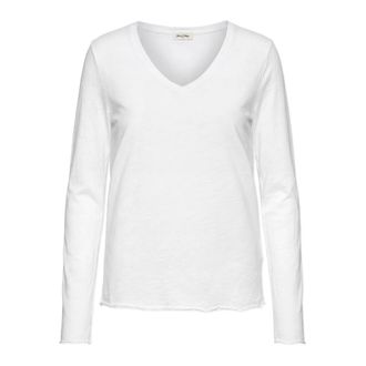 American Vintage Femme, Tops, Blanc, Taille: 42 FR T-shirt Jacksonville