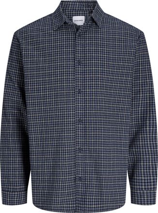 Jack & Jones Jjcarter Check Shirt Ls Sn Pls - Plus Size