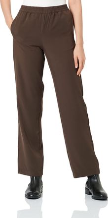 Jack & Jones Womens JXPOPPY REG HW Pant PNT NOOS Hose, Mulch, S/32