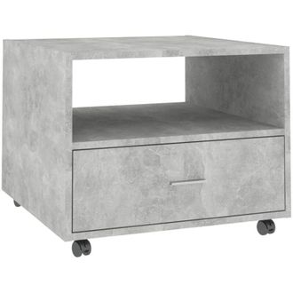 vidaXL Couchtisch Betongrau 55x55x40 cm Holzwerkstoff Vidaxl