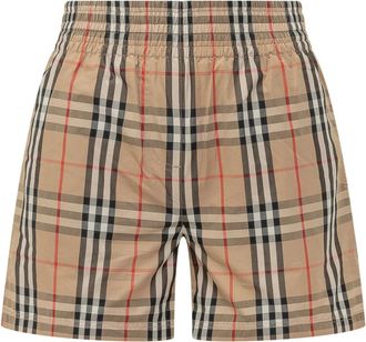 Burberry Femme, Shorts, Multicolore, Taille: 34 FR Short Shorts