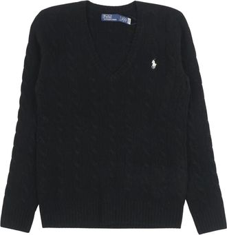 Polo Ralph Lauren Femme, Pulls, Noir, Taille: 42 FR Maille ras du cou