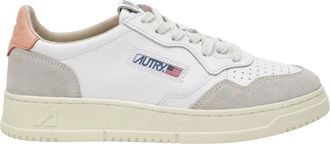 Autry Femme, Chaussures, Blanc, Taille: 36 EU Medalist Low
