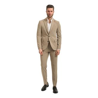 Mulish Herren, Anz&uuml;ge, Beige, 2XLGr&ouml;&szlig;e