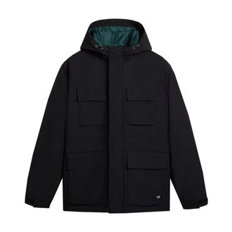 Vans Schicke Nylon Bomberjacke mit Logo - - Jackets - Herren - Schwarzk - S