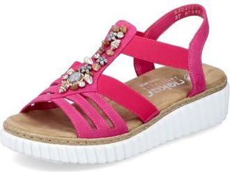 Rieker Sandales à lanières pour femme 63249, Autres couleurs : 31, 37 EU Large