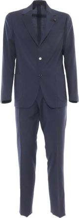 Lardini Homme, Costumes, Bleu, Taille: XL Easy Wear Drop 7 Reg