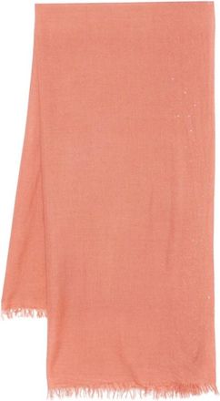 Faliero Sarti Femme, Accessoires, Rose, Taille: ONE Size &Eacute;charpe Rose Laine Soie