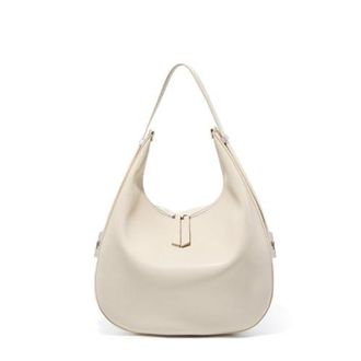 Generic Crescent Sac &agrave; main en cuir v&eacute;g&eacute;talien pour femme - Sac fourre-tout Hobo souple - Grand sac de travail sous les bras - Mini pochette &agrave; bandouli&egrave;re r&eacute;g