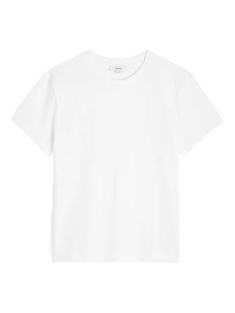 Vince t-shirt &agrave; col rond - Blanc