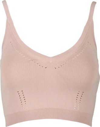 Max Mara Femme, Tops, Rose, Taille: 40 FR Top in maglina