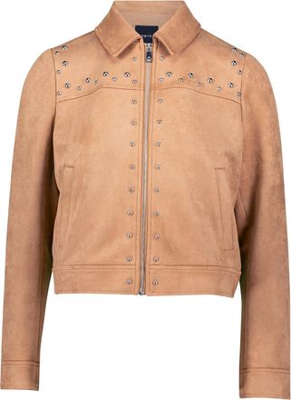 Zero Damen Jacke in Wildlederoptik 38, Cinnamon Swirl