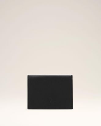 Ami Portefeuille &agrave; triple volet noir en cuir de vachette Ami de Coeur Noir - TU - Unisex