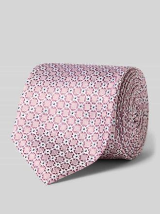 Monti Krawatte aus Seide im Allover-Look (7 cm)